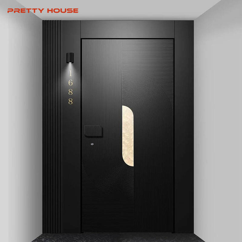 Modern Metal Bulletproof Steel Security Front Steel Doors| Alibaba.com