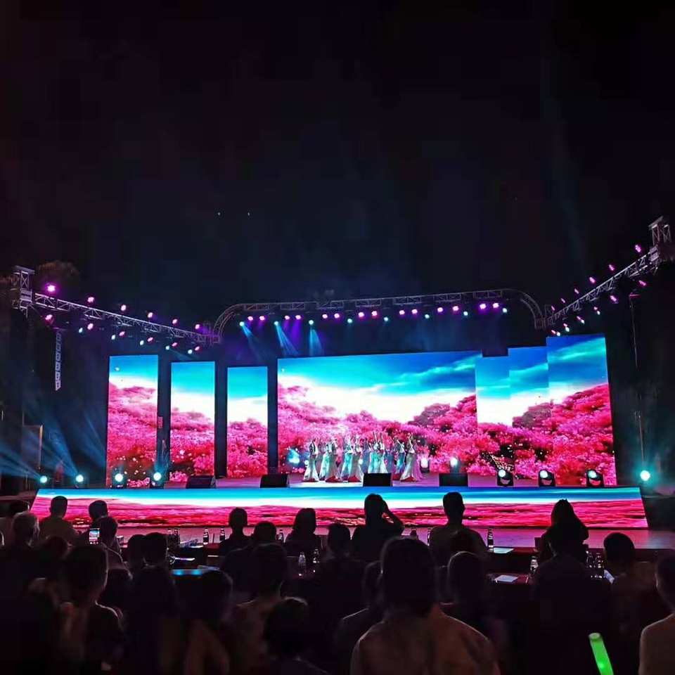 LED Display Rental LED Video Wall P3.91 Outdoor HD Waterproof IP65 for ...