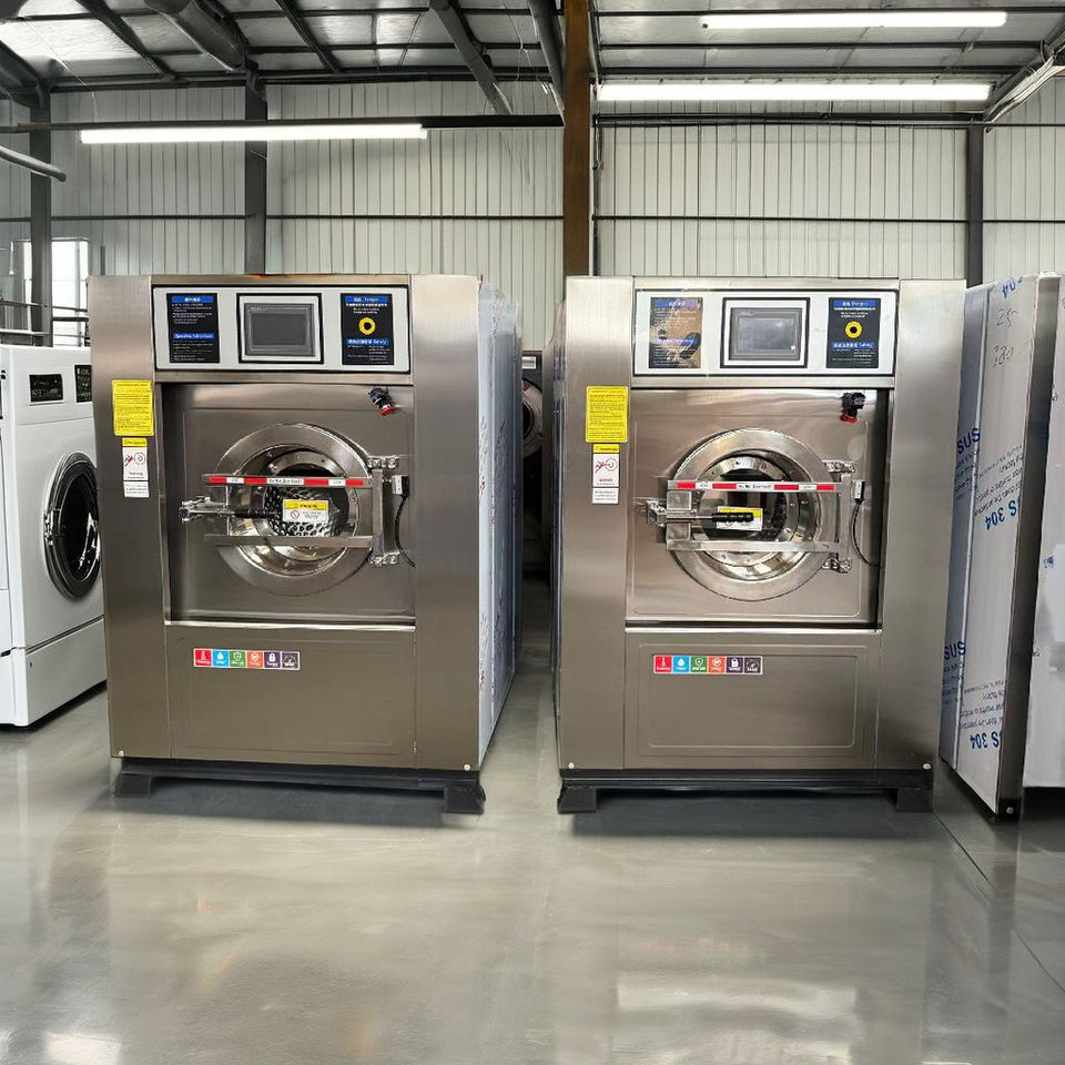 15kg Industrial Washer Extractor Fully Automatic Laundry Machine for ...