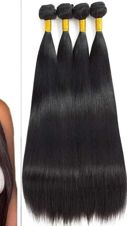 Wholesale 100%raw Virgin Burmese Human Hair Bundles Double Drawn Bone ...
