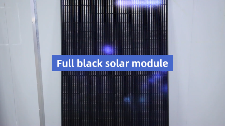 Full Black Solar Panel 450W Solar Panels All Black Solar Panels Europe ...