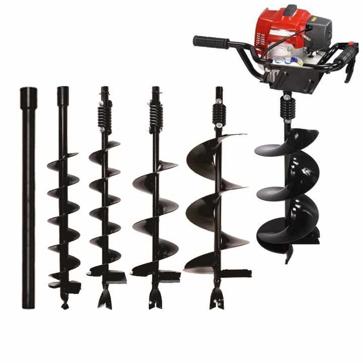 Spiral Garden Earth Digging Hole Soil Auger Drill Bits