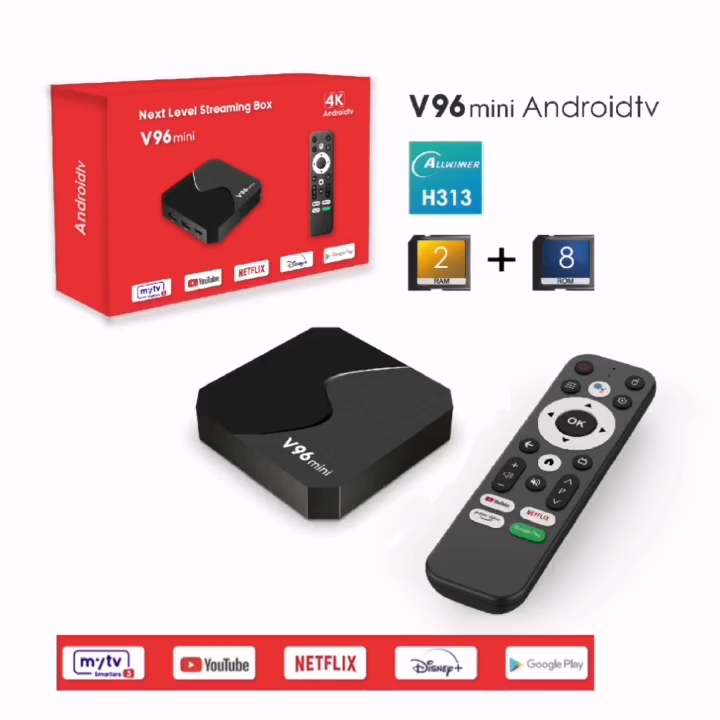 The cheapest ATV Android TV Box V96 mini Android 12.0 Bluetooth voice ...