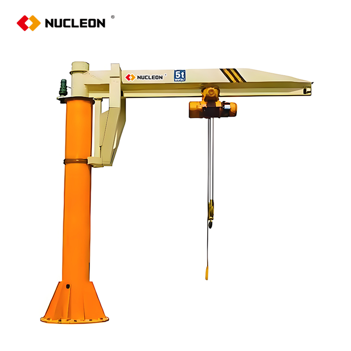 180 360 Degree Rotation Floor Mounted 2ton 3ton 5 Ton Jib Crane for Workshop Use with Electric ...