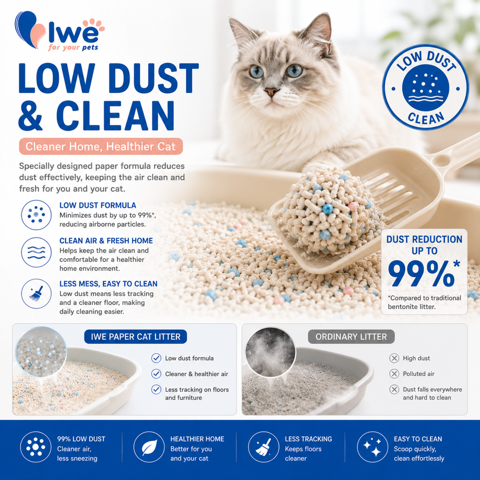 Compressed Pellet PET Bedding Paper Cat Litter Easy Clean No Tray ...