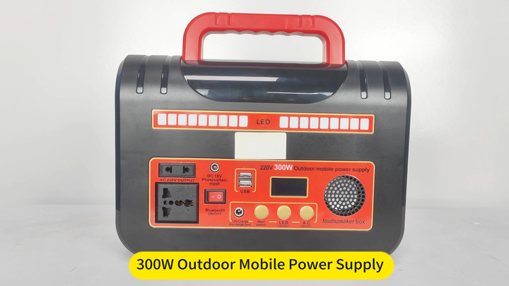 300W Mini Portable Power Station 1200w power supply lfp Battery Outdoor ...