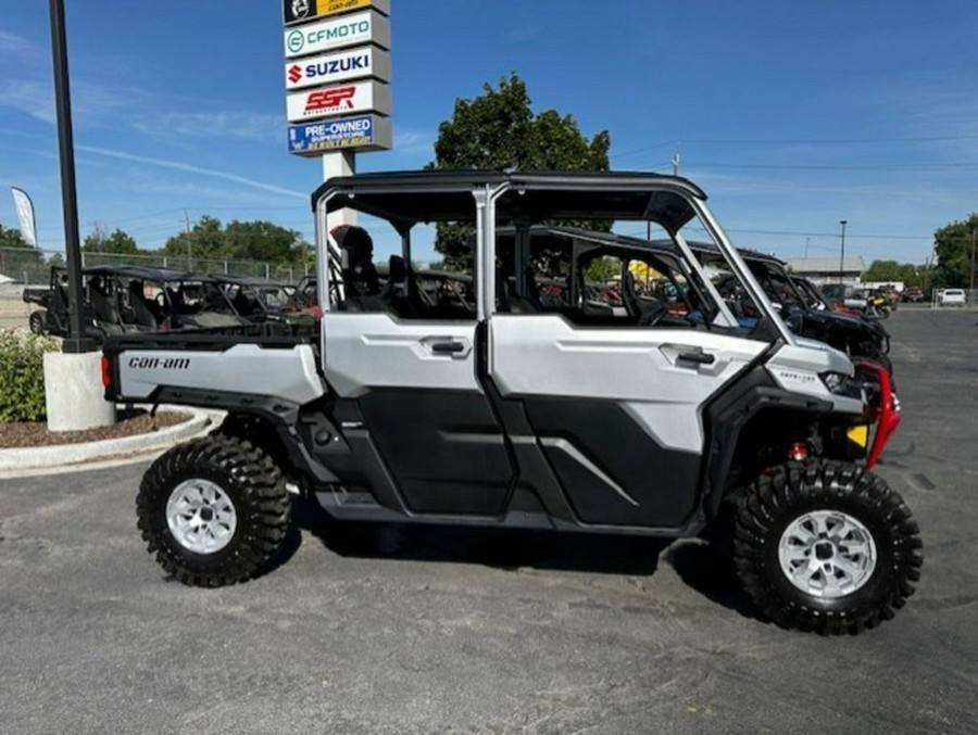 All New Defender MAX X Mr With Half-Doors HD10 Hyper SilveR UTV ...