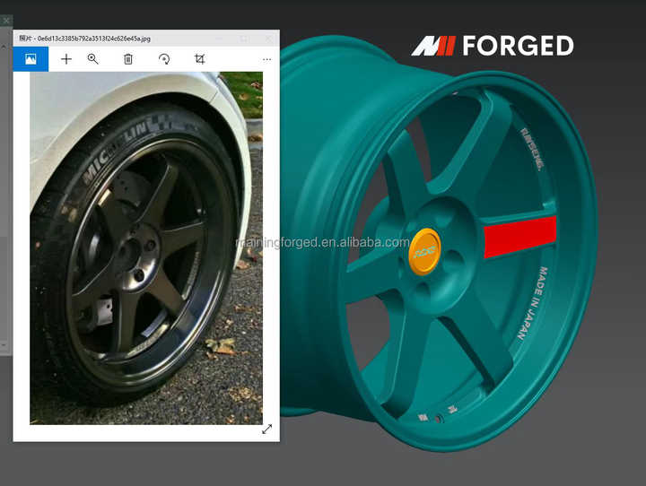 MN Deep Dish Chrome Wheels - Forged Rims for Tesla & BMW