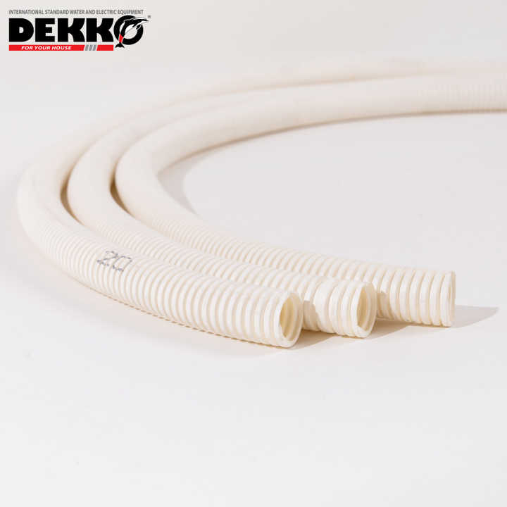 Dekko Corrugated PVC Flexible Conduit Flexible Plastic Rigid Conduit ...