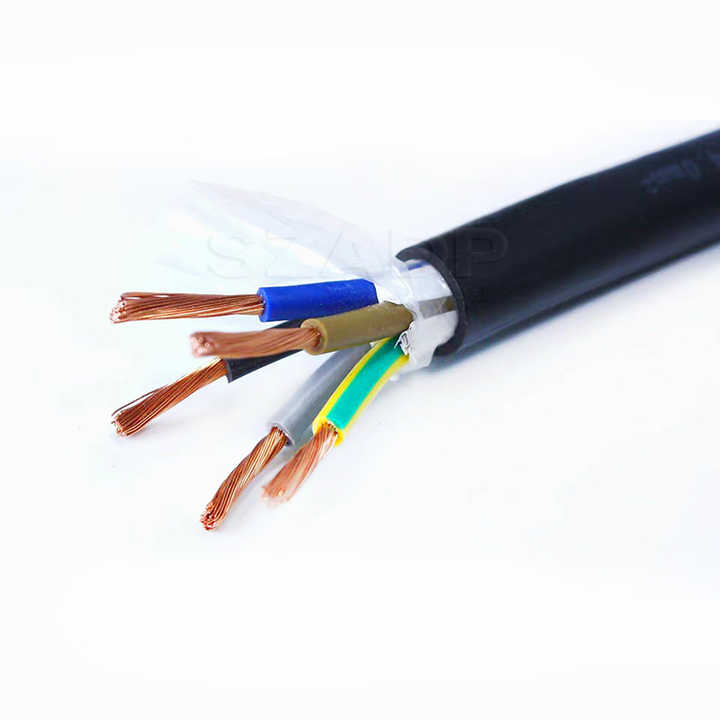 Flexible Stranded CCC/OFC/Tin Copper RV RVV RVVP 300/500V 3C 4C 0.75mm2, 2.5mm2 Electrical Cable ...