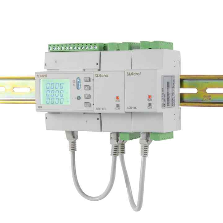 Acrel ADW210-D24-4S Open Loop CTs Multi-Loop Energy Meter Measuring 4 ...