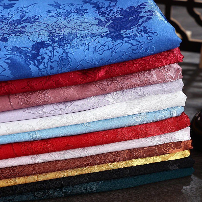 Brocade Jacquard Fabric 100% Polyester Tear-Resistant Anti-Static for ...