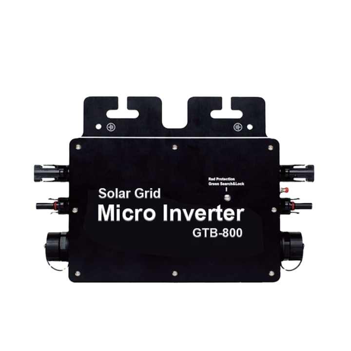 On Grid Micro Solar Inverter Photovoltaic Grid Connected Micro Solar Inverter Solar Power System ...