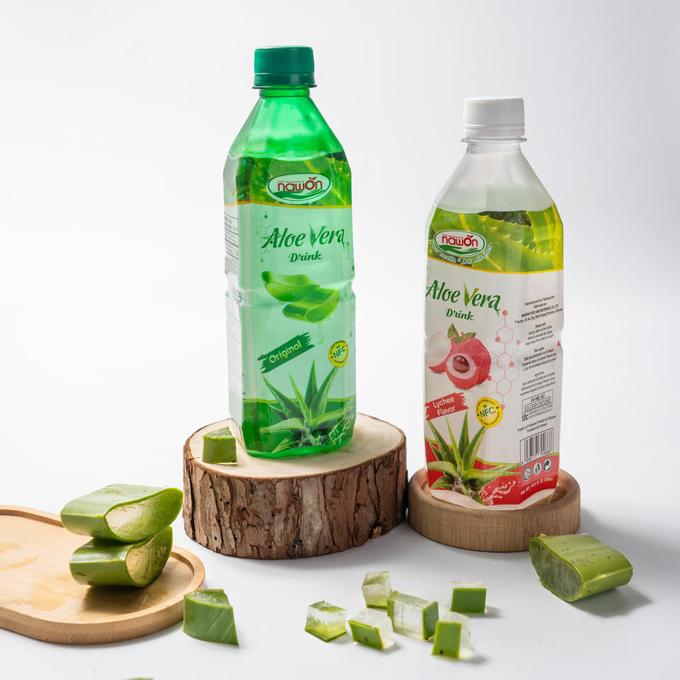 Product of Vietnam Aloe vera drink 500ml PET Bottle NAWON Factory OEM ...