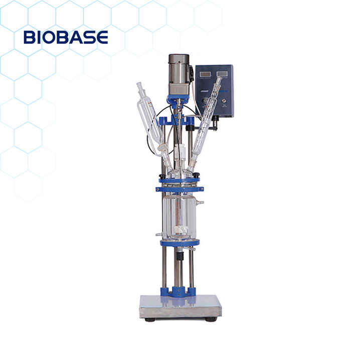 BIOBASE 50liters Jacketed Reactor 50l Industri Reactor Double Jacketed ...