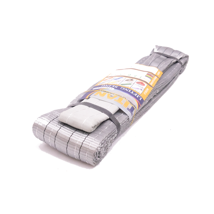 Ideal for Industrial Use Grey Polyester Webbing Sling Offers 4000kg ...