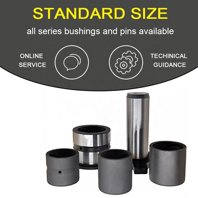 Excavator Bucket Bushing Shaft Sleeve & Hardened Steel Pins for Komatsu ...