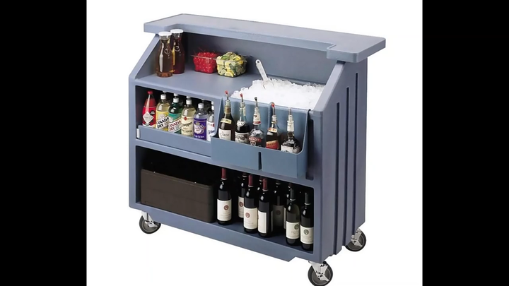 Bar Counter Stools & Table Trolley Cart - Versatile & Stylish