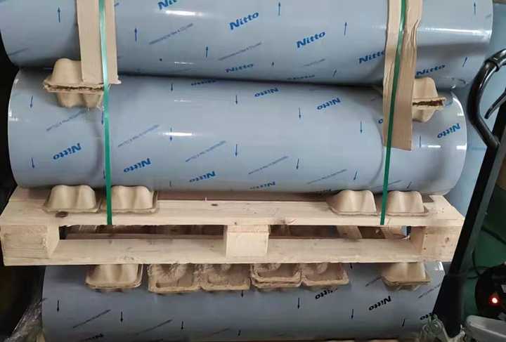 Nitto FIBERGUARD 509H10P Protective Film for Metal Cutting, 1000m, OEM
