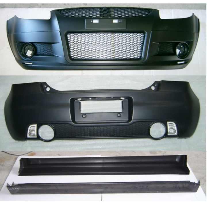 Suzuki SX4 Body Kit: 2006-2008 GTI Look Front Bumper, Rear Bumper ...