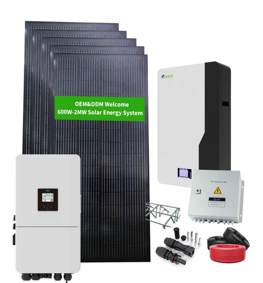 15KW Photovoltaic Solar Energy System for Home & Storage