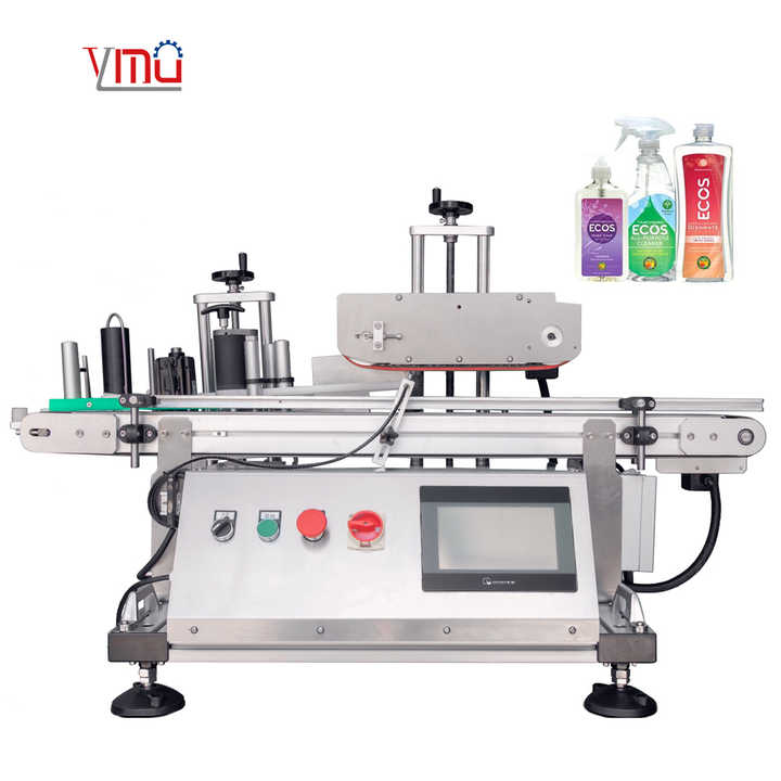 YIMUPACK YM420 Desktop Flat Bottle Label Applicator Machine