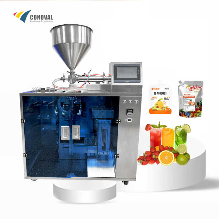 Liquid Laundry Detergent Doypack Packaging Machine Stand up Ziplock ...