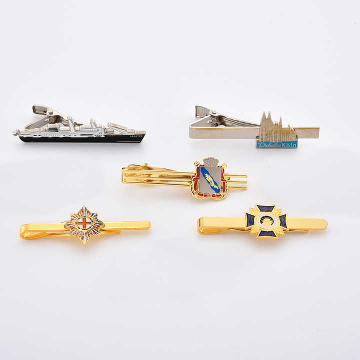 Customizable Men's Tie Clips - Fashion & Personalization