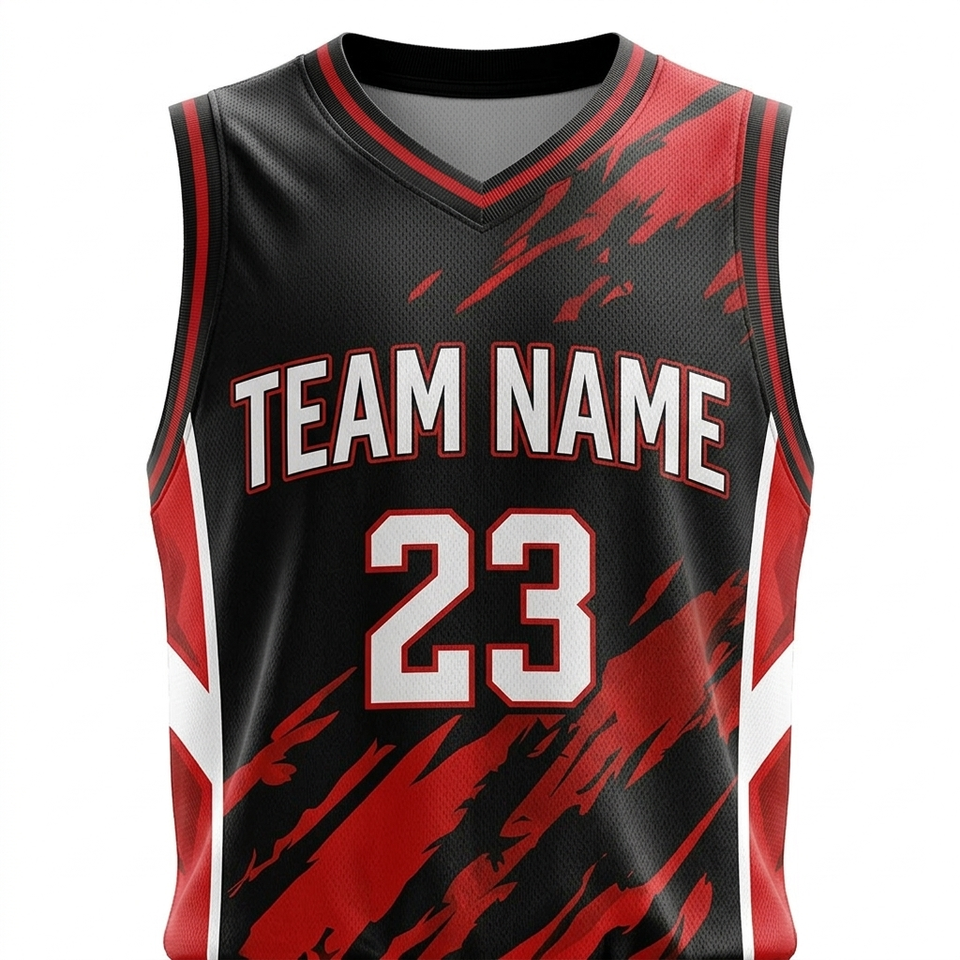Premium Breathable Polyester Basketball Uniforms for Athletic ...