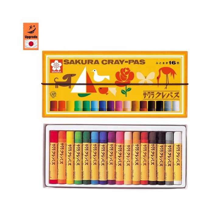 Stationery Japanese Sakura Color Crayons Bulk Cool Best Art Supplies ...