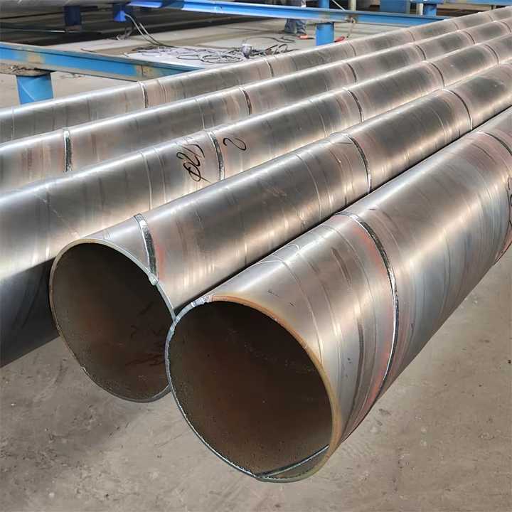 SSAW Pipe Large Diameter Spiral Welded Pipe Long Distance Oil and Gas ...
