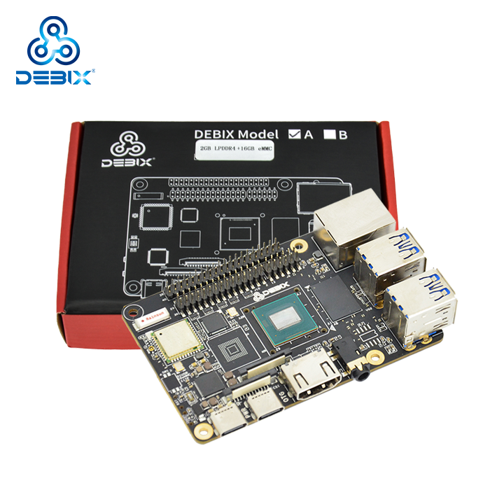 DEBIX Raspberry Pi 5 Ddr4 Motherboard Cpu Imx8m Plus Linux Single Board for Controller/HMI ...