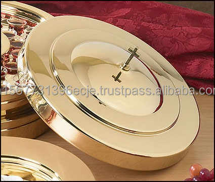 Brass Communion Trays with Communion Plates for Church Communion Tray ...
