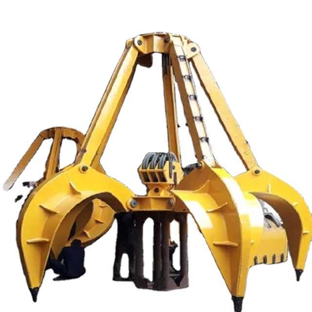 Metallurgy Machinery Claw Crane Machine Hydraulic Grab With Remoter ...