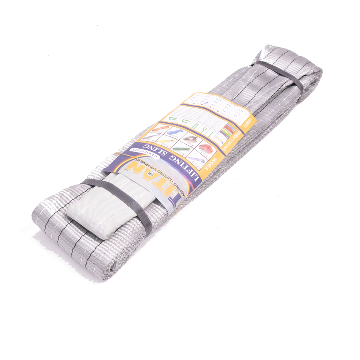 Ideal for Industrial Use Grey Polyester Webbing Sling Offers 4000kg ...