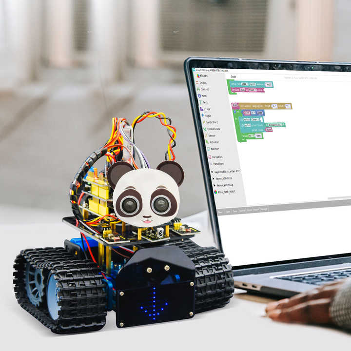 Keyestudio Mini Tank V2.0 - DIY Robot Car Kit for Arduino