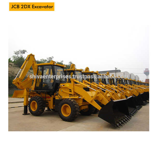 JCB 2DX Backhoe Loader - Durable Heavy Construction Equipment