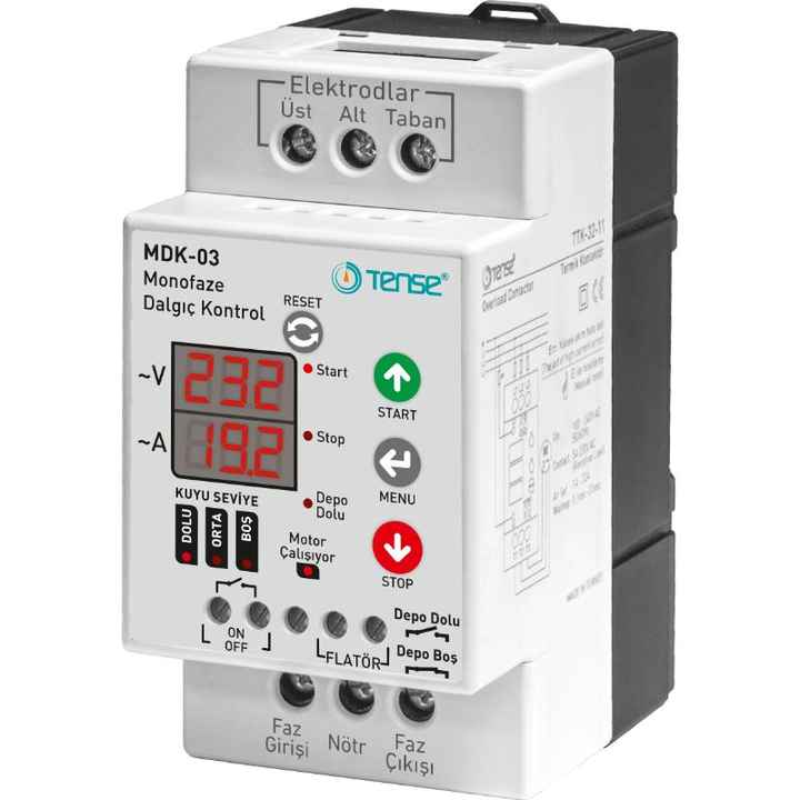Monophase Submersible Pump Control Relay - MDK-03
