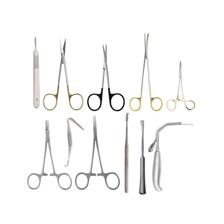 Basic Plastic Surgery Instruments Set - Quality & Durability