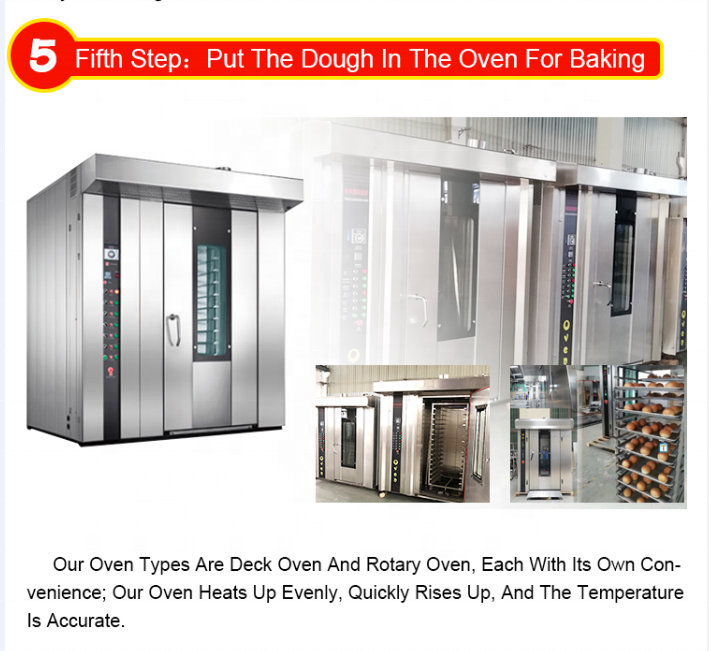 Grace Commercial Complete Electric Automatic Bread Baking Oven