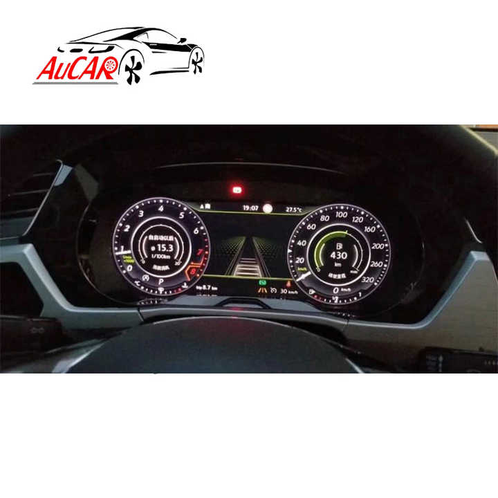VW Golf VII 12.3" Digital Speedometer LCD Dashboard & Instrument ...