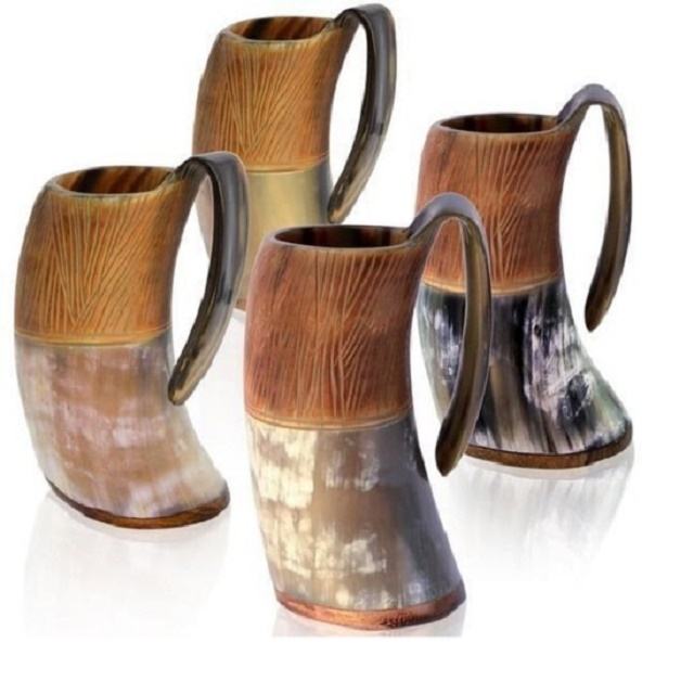 ENGRAVED OX Horn Mug Jon Snow Vikings Ox Horn Mug Viking lovers Gift ...