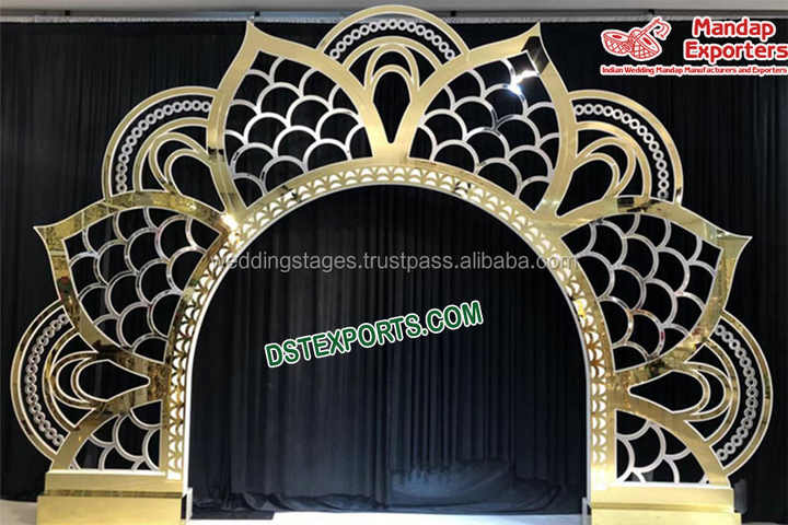 Unique Wedding Stage Backdrop Metal Arch - Wholesale