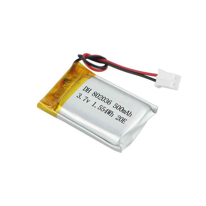 Lipo Batterie 3.7v 550mah Ib802036p8h Ultra Small Lipo Battery 3.7v ...