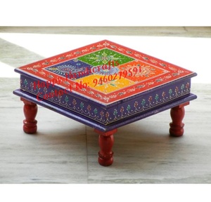 indian traditional wooden pooja stool, indian traditional wooden pooja ...
