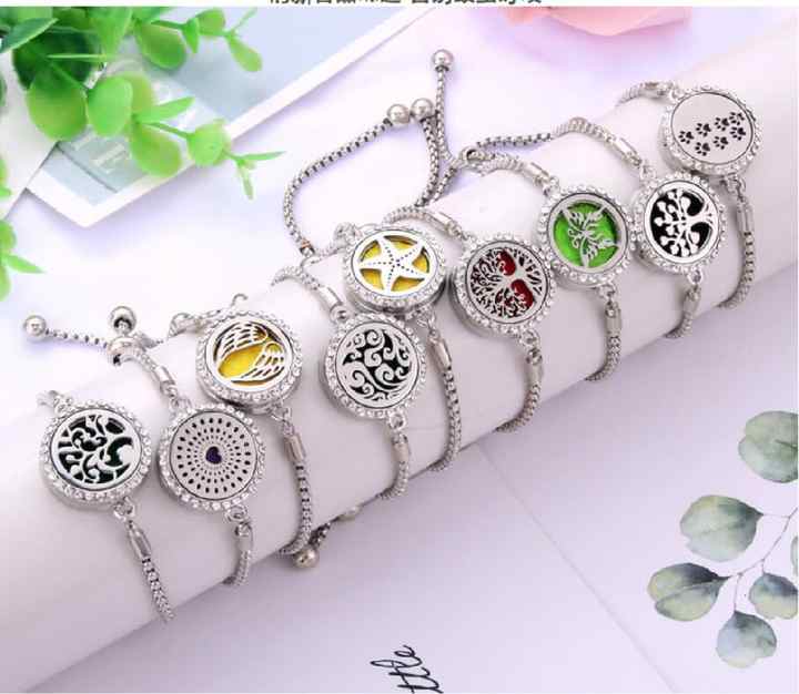 Energinox Aroma Tree of Life Bracelet - Stainless Steel