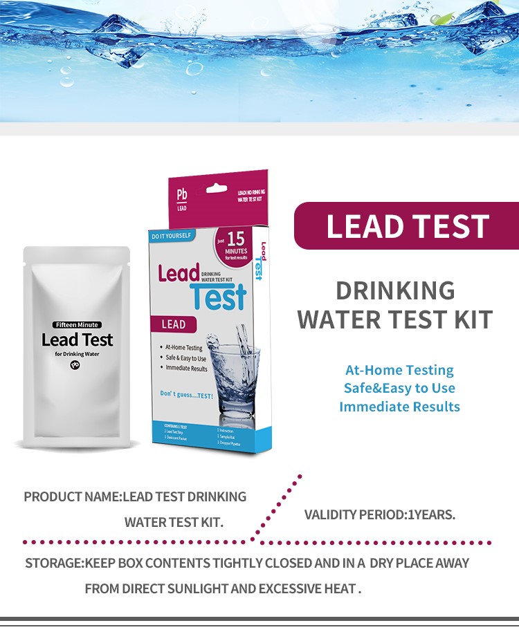 Sản Phẩm Mới Dẫn Thử Nghiệm Nước Kit Uống Nước Thiết Bị Kiểm Tra - Buy ...