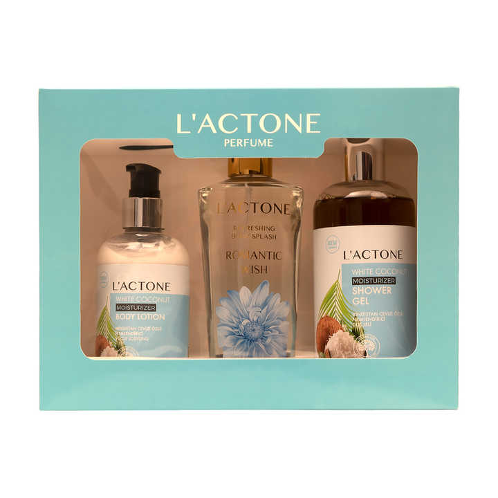Gift Set with Body Mist, Lotion, and Shower Gel - Turkey