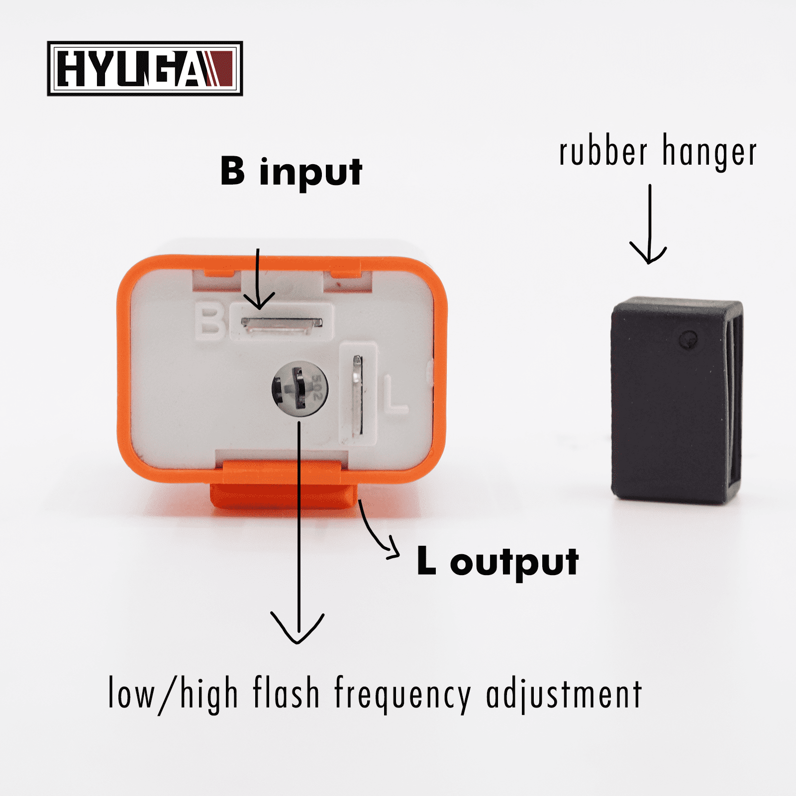 2-Pin Motorcycle Electronic Flasher Relay Adjustable 12V Relays Fix for ...