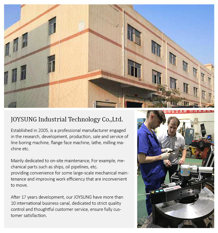 Joysung TDG50 Portable Line Boring Machine - Competitive Price